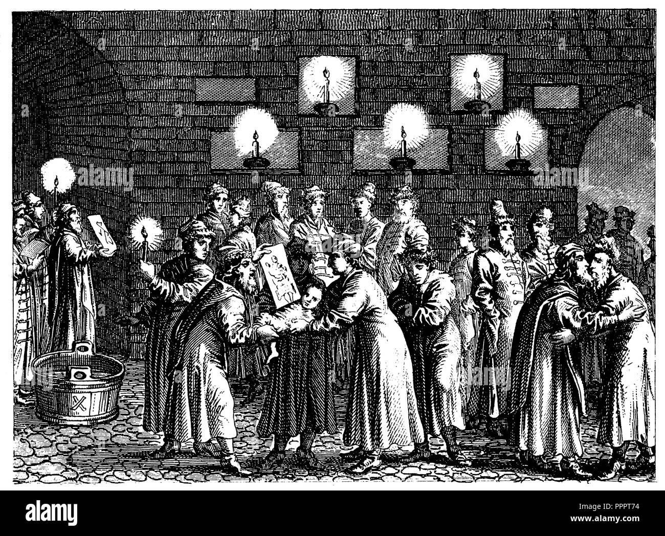 Baptize Black and White Stock Photos & Images - Alamy