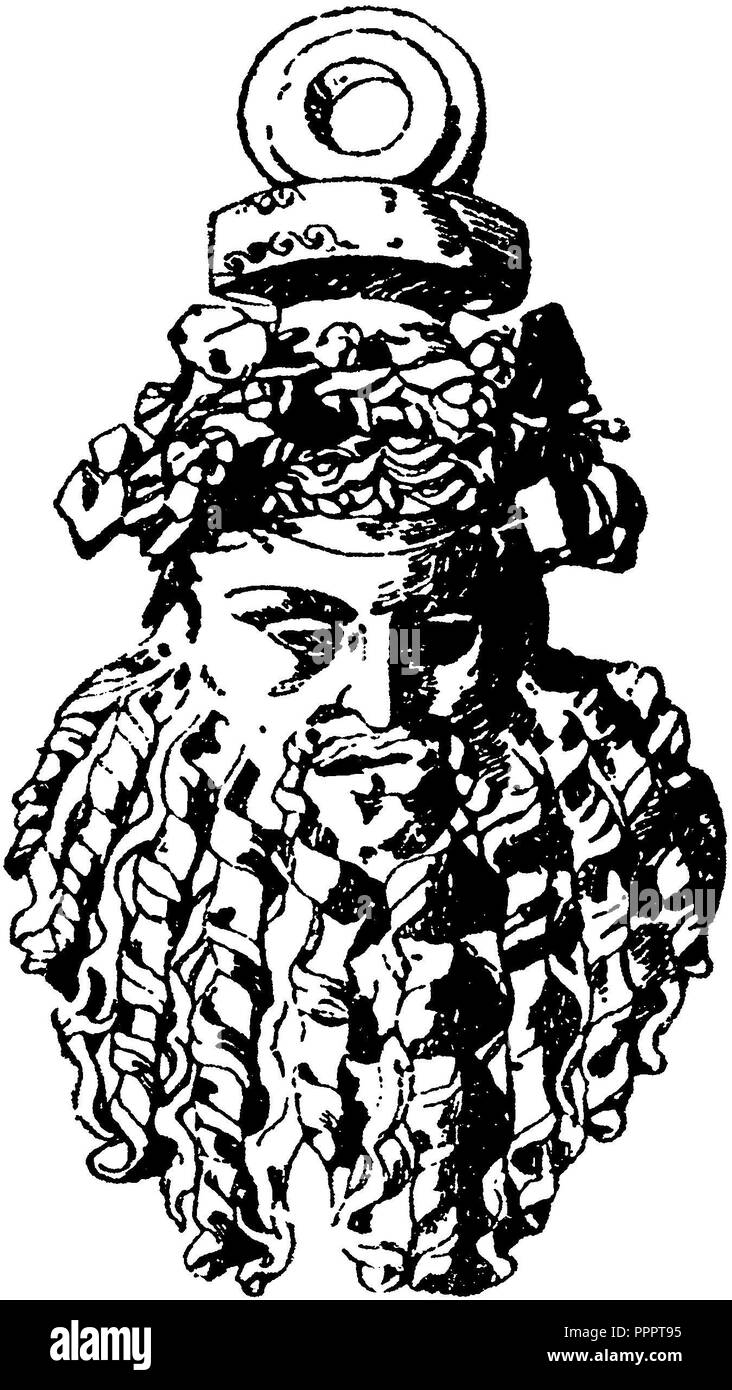 Bacchus mask hi-res stock photography and images - Alamy