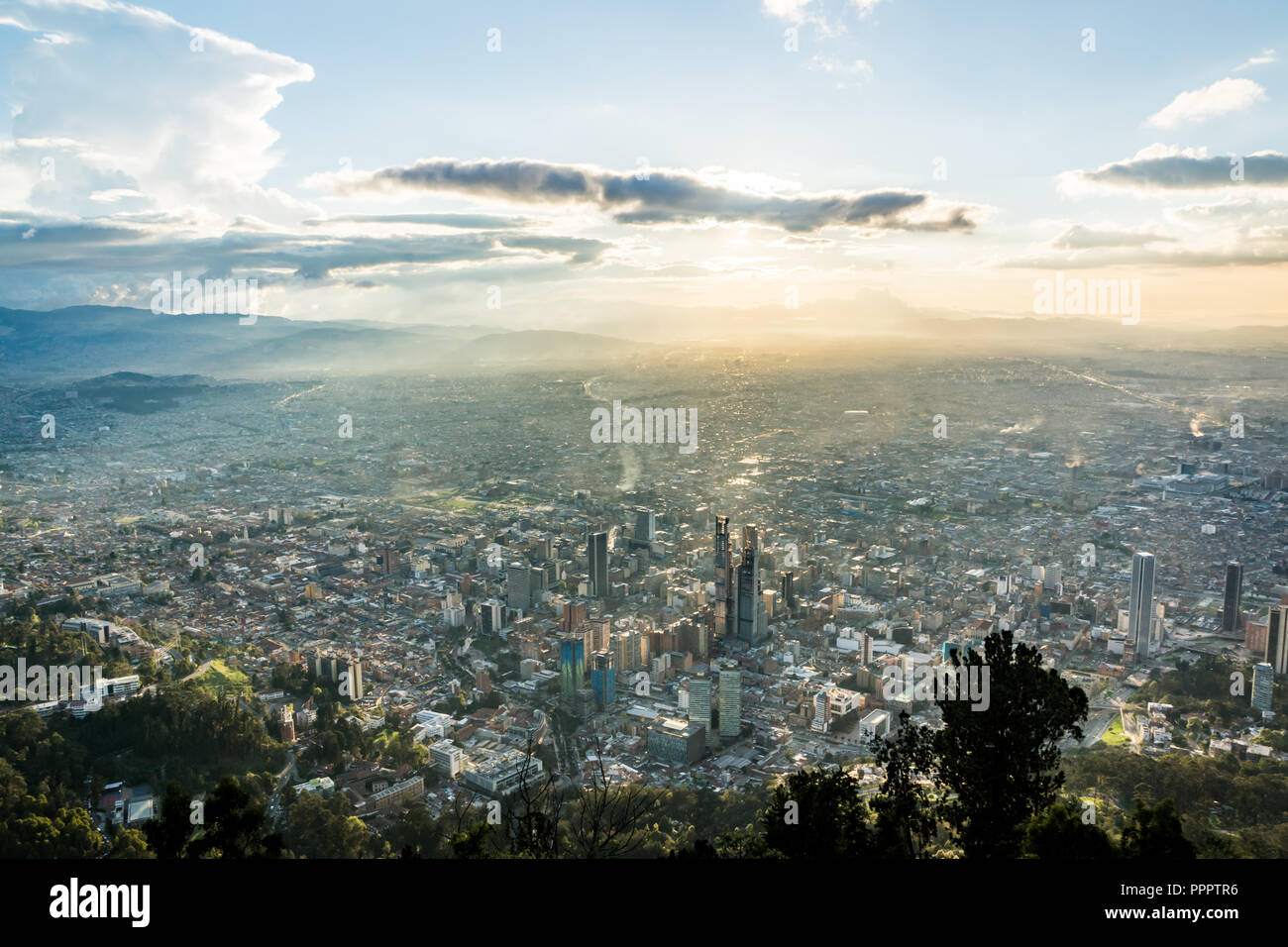 View over bogota hi-res stock photography and images - Alamy