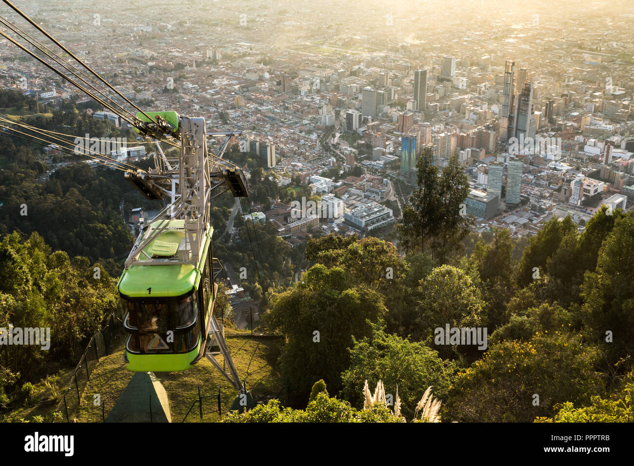 Bogota Colombia Funicular High Resolution Stock Photography and Images ...