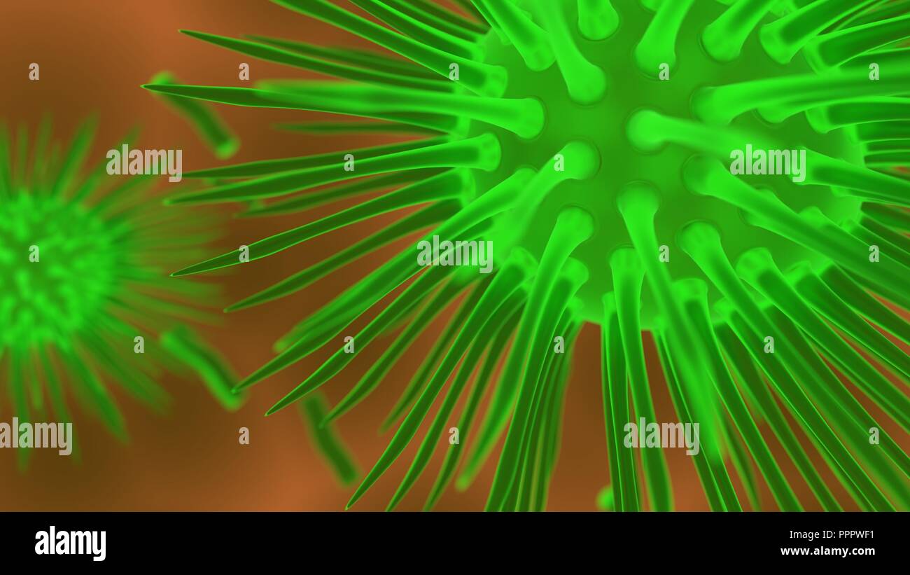 bacteria. 3D rendering Stock Photo - Alamy