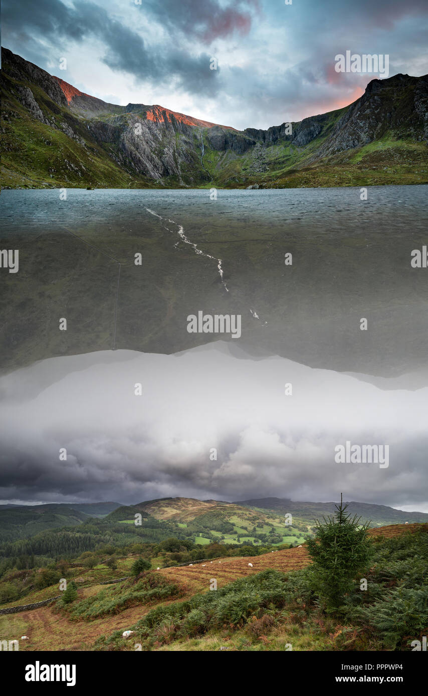 Layered landscape hi-res stock photography and images - Alamy
