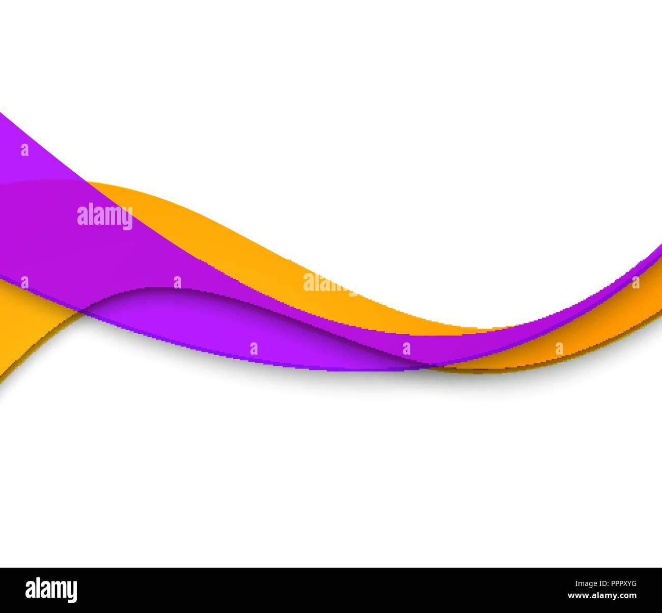 Wave border vector hi-res stock photography and images - Alamy