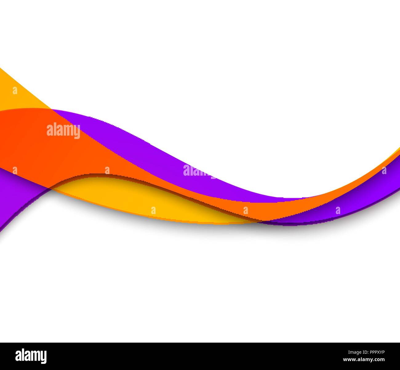 Abstract Smooth Color Wave Vector Curve Flow Motion Illustration Stock Vector Image And Art Alamy