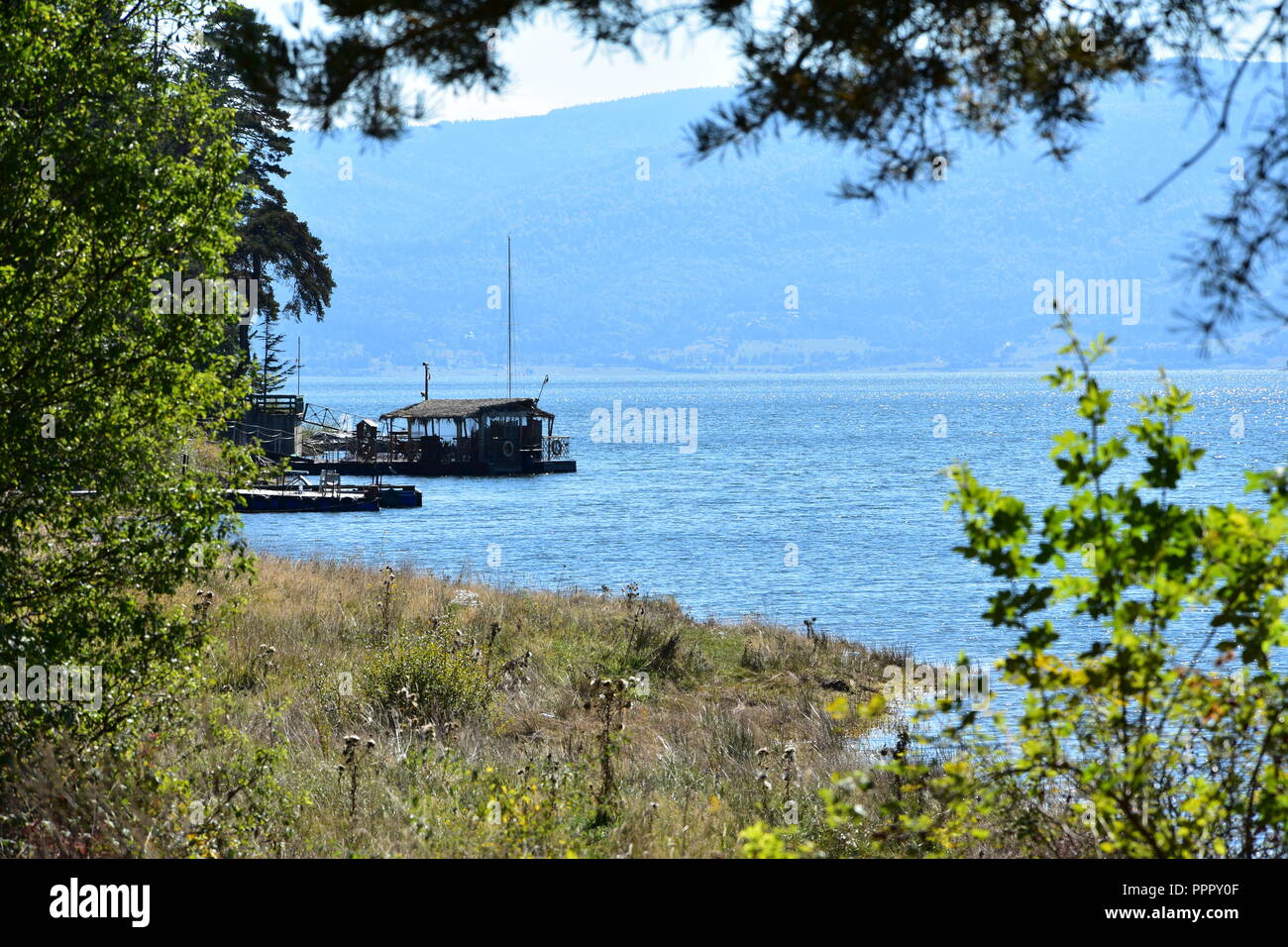 Landscape of the area around Batak Lake, Bulgaria Stock Photo - Alamy