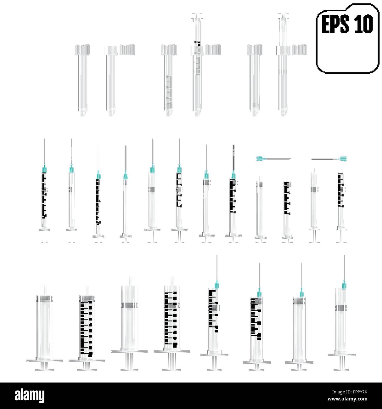 Abstract syringes Stock Vector Images - Alamy