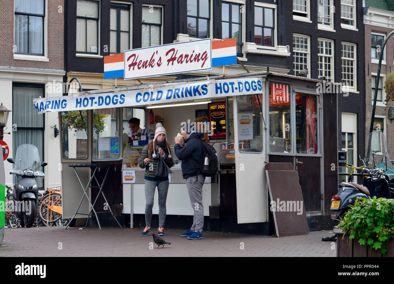 Food stalls amsterdam hi-res stock photography and images - Alamy