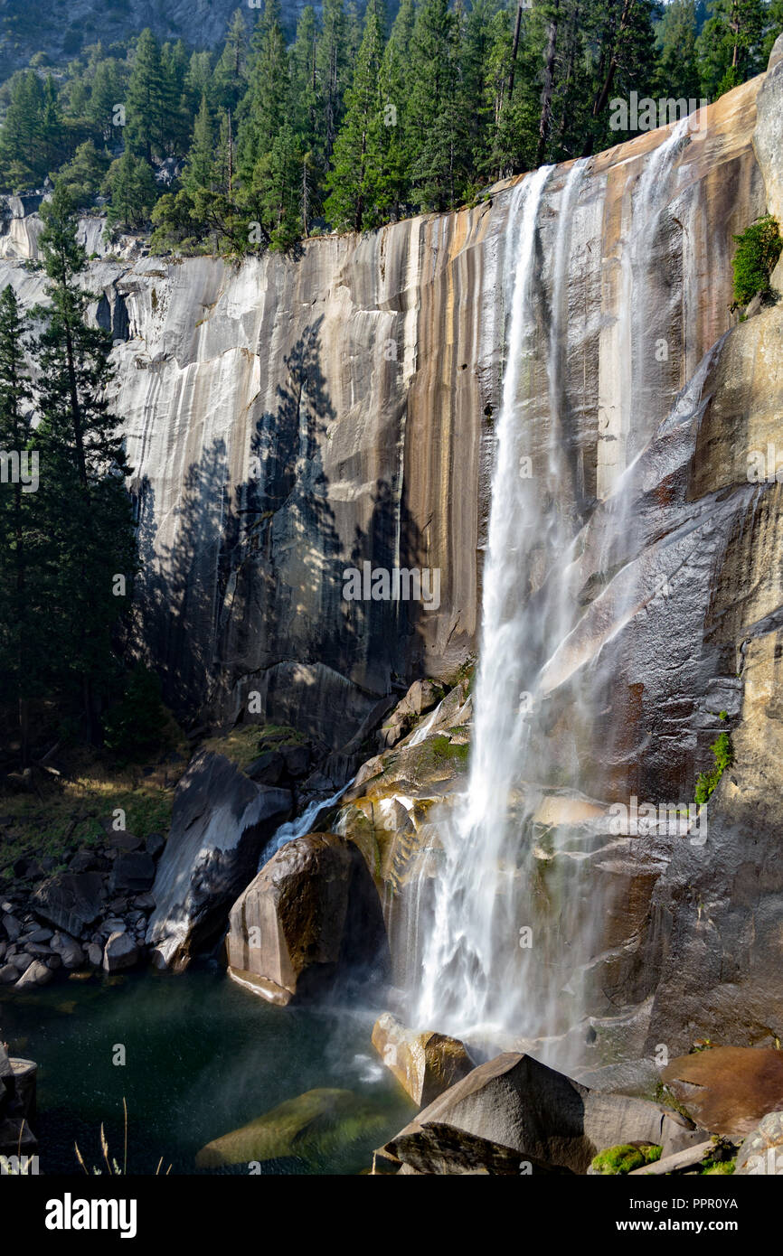 Yosemite National Park is famous for its many impressive waterfalls ...