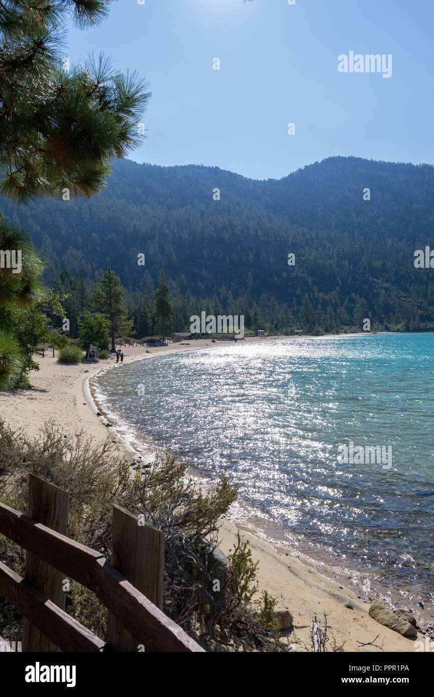 Lake Tahoe is a freshwater alpine lake located in the Sierra Nevada ...