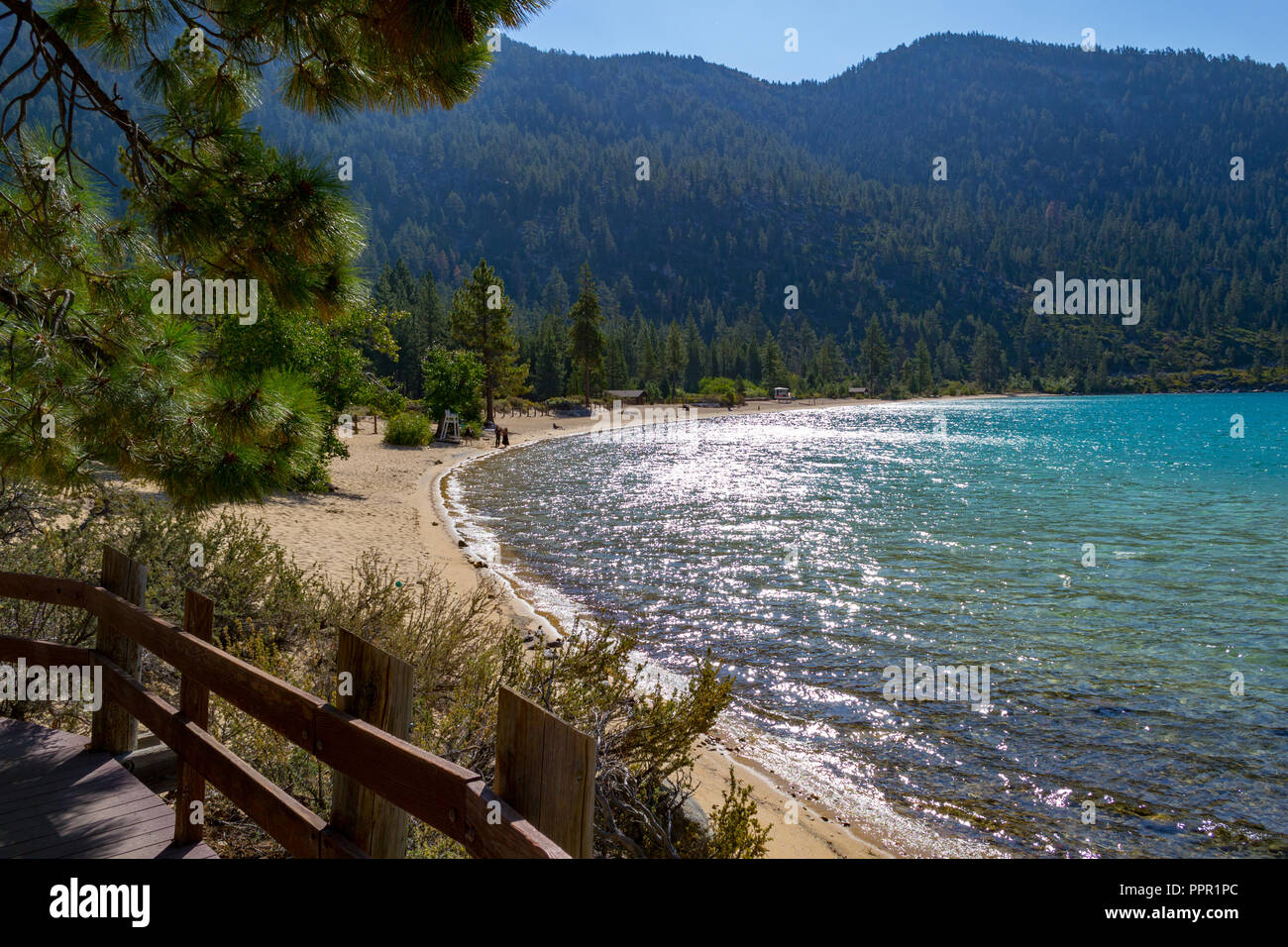 Lake Tahoe is a freshwater alpine lake located in the Sierra Nevada ...