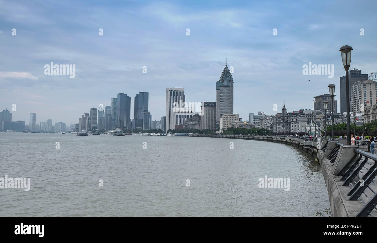 SHANGHAI, CHINA ; JUN 21 2018 : Coloniel Building Style Located in The ...