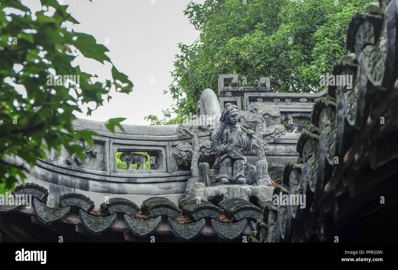 Beautiful temple roof design from hi-res stock photography and images ...