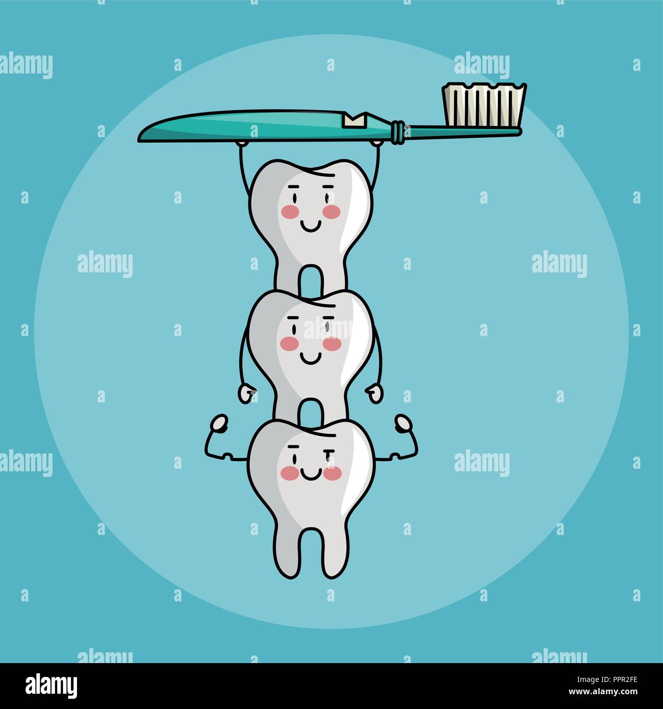 Dental care cartoons Stock Vector Image & Art - Alamy