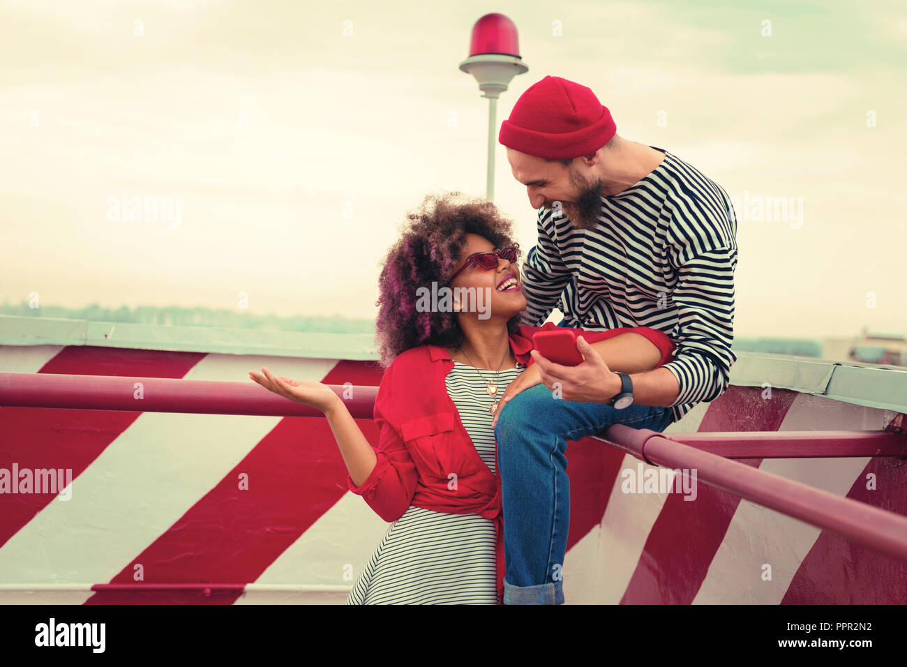 Hand rail hi-res stock photography and images - Alamy