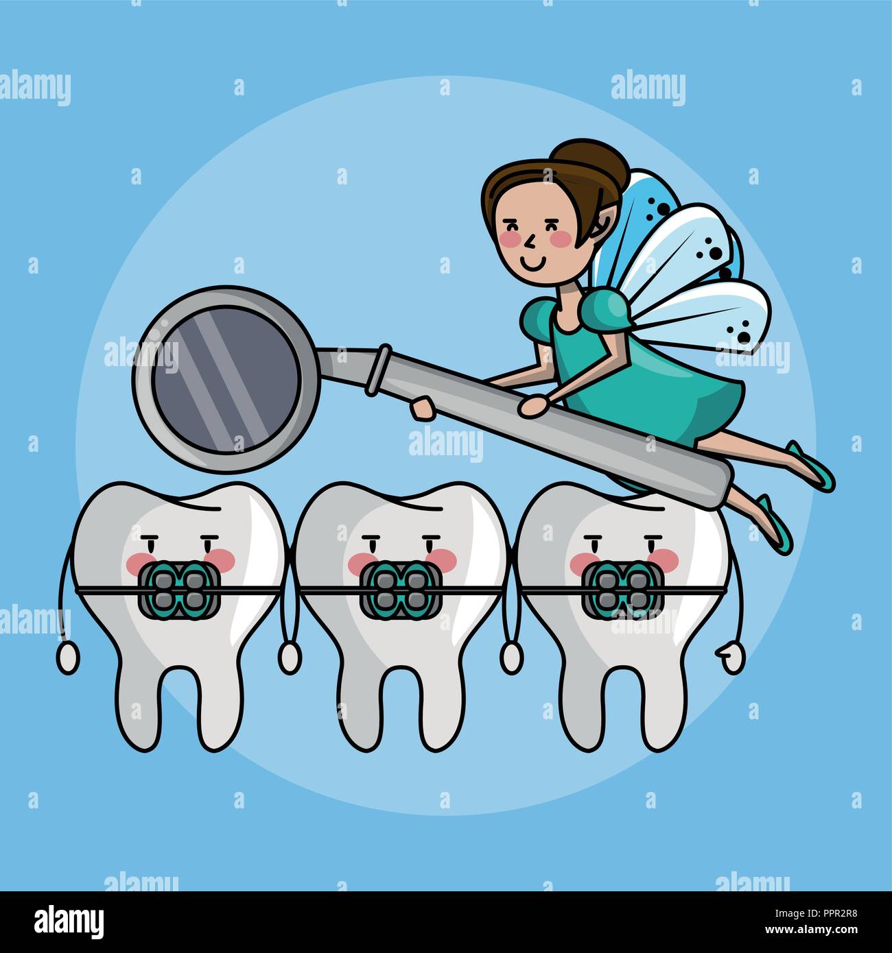 Tooth fairy and dental care Stock Vector Image & Art - Alamy