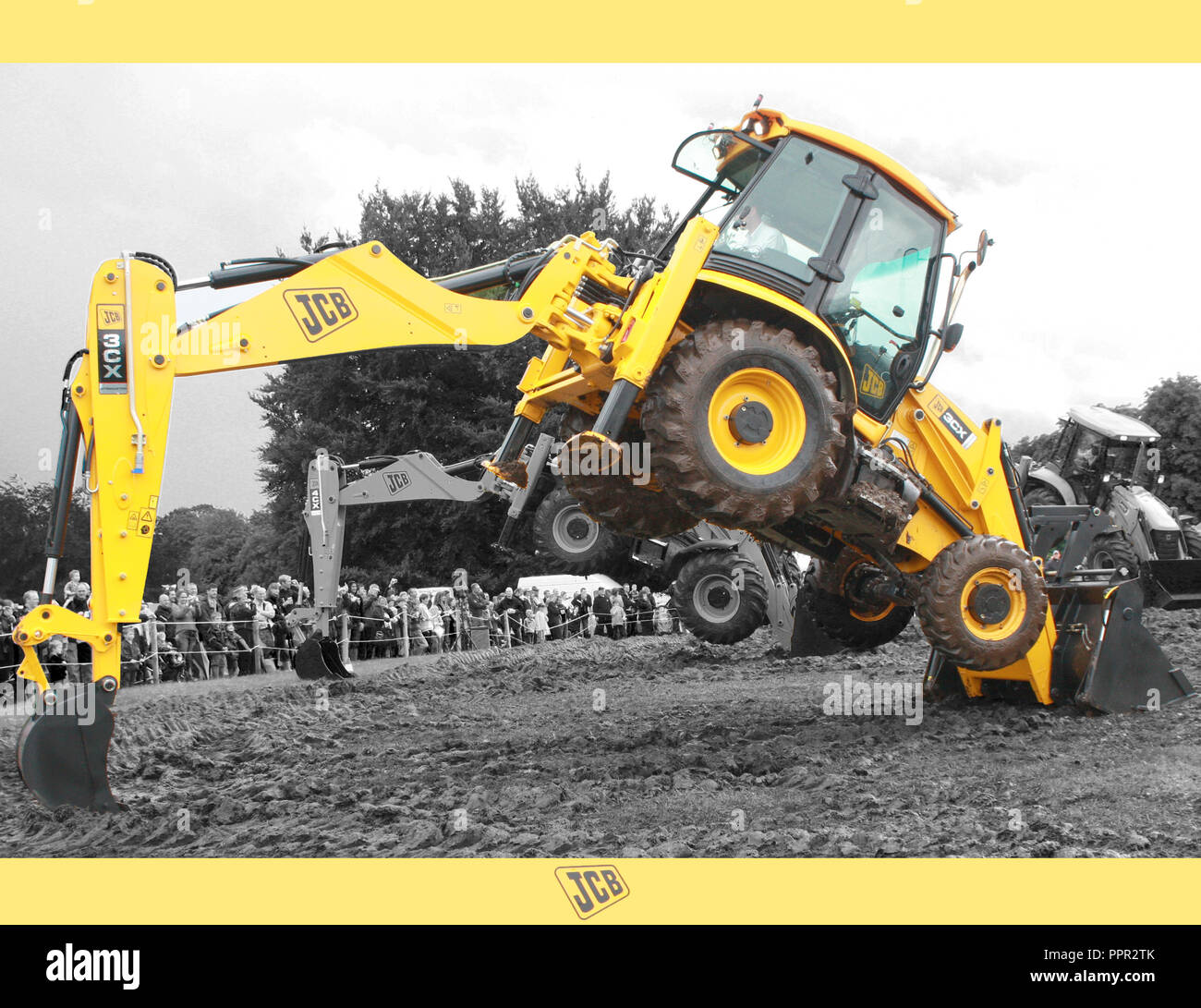 JCB Dancing Diggers Stock Photo - Alamy