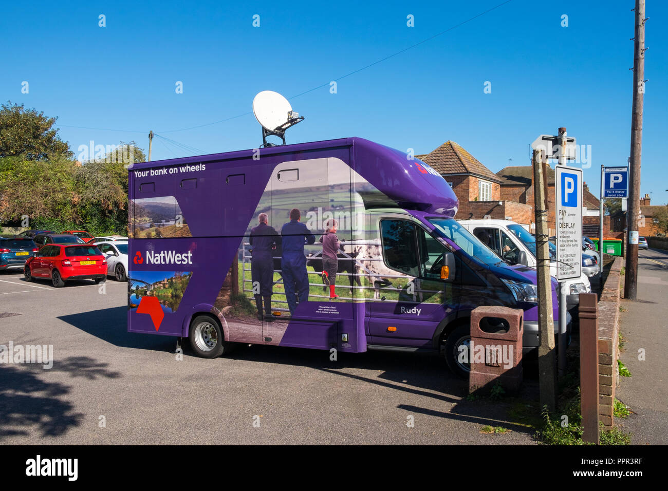 Natwest bank in a van hi-res stock photography and images - Alamy