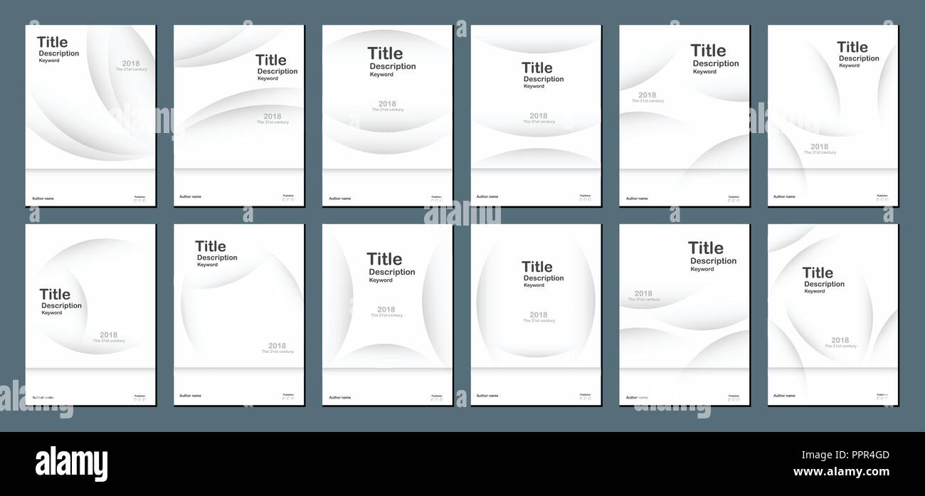 White modern abstract background with text space for web banner, cover ...