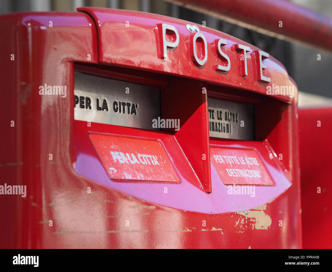 Italian Post box (aka collection box, mail box, letter box or drop box ...