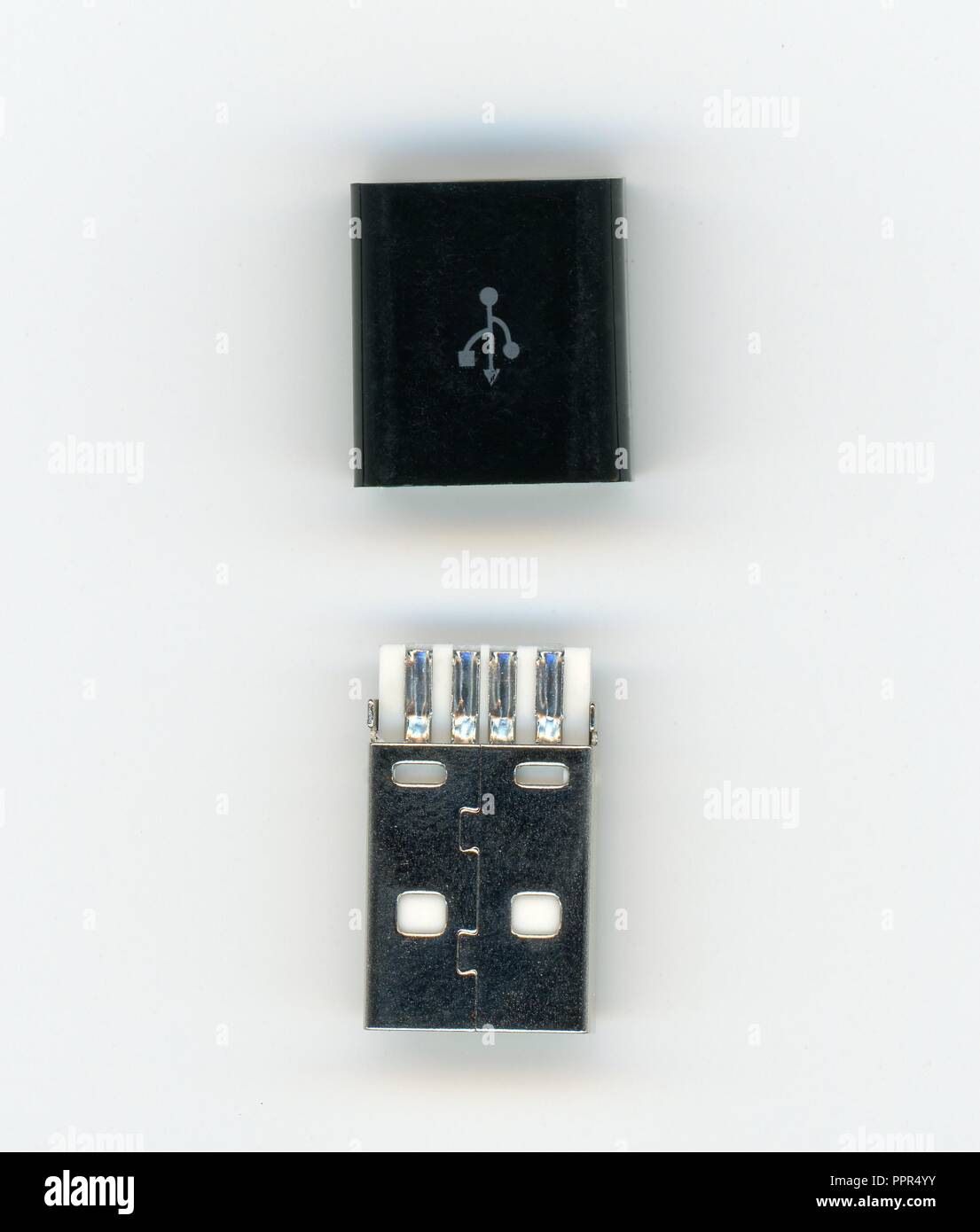 USB 2.0 Type A 4 pin plug Stock Photo - Alamy