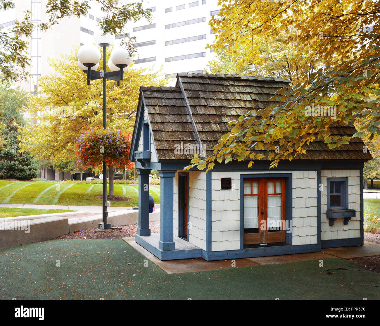 Maddie's Storybook Cottage in the garden of the C.S. Mott Children's ...