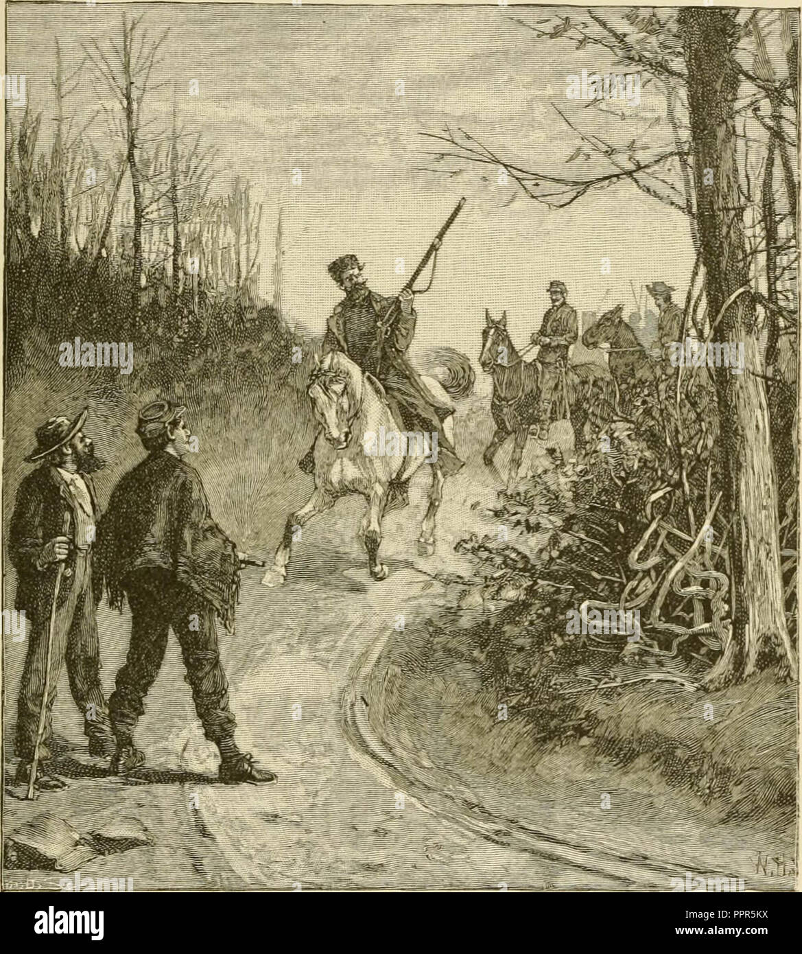 "Famous adventures and prison escapes of the civil war" (1893 Stock ...