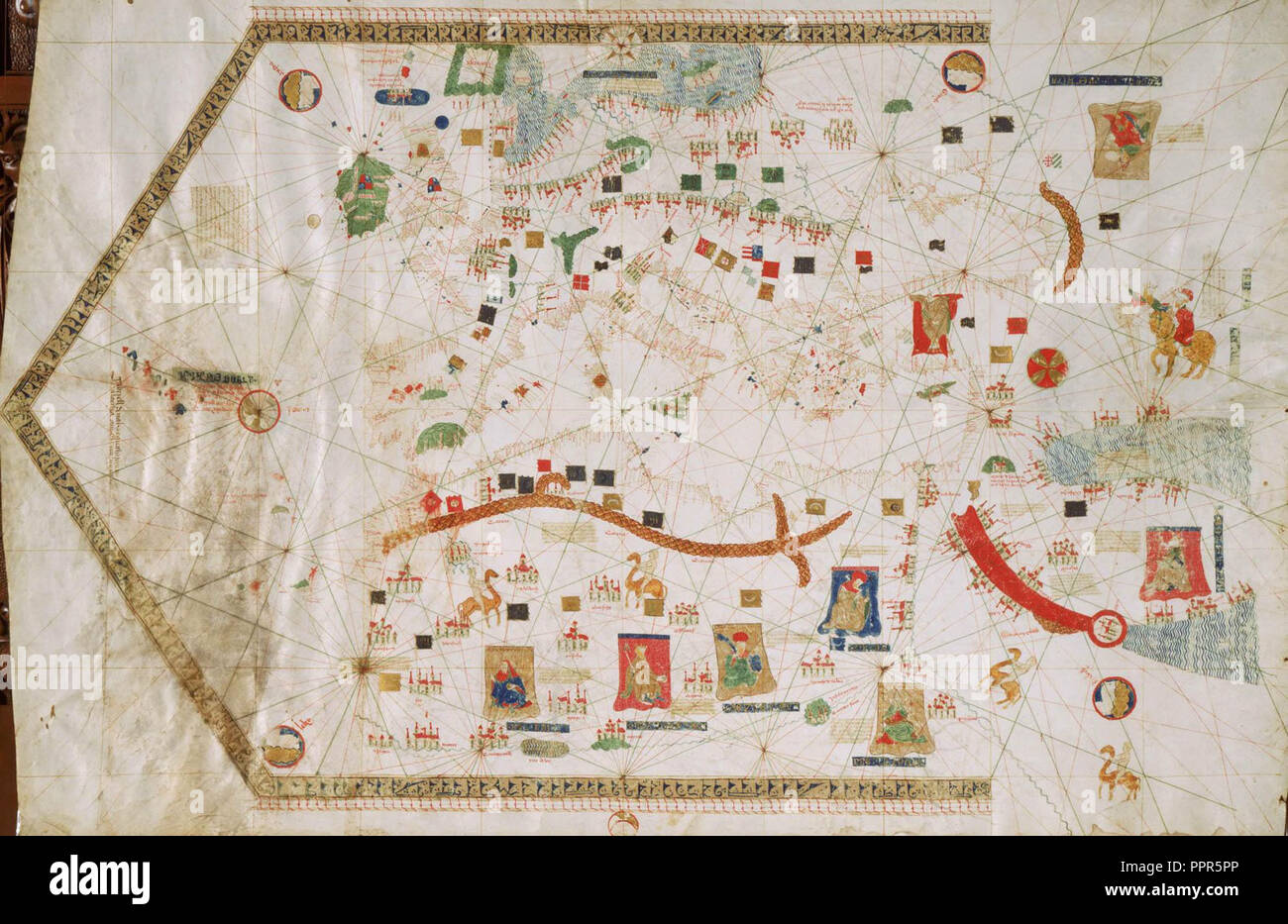 Old Portolan Chart High Resolution Stock Photography and Images - Alamy