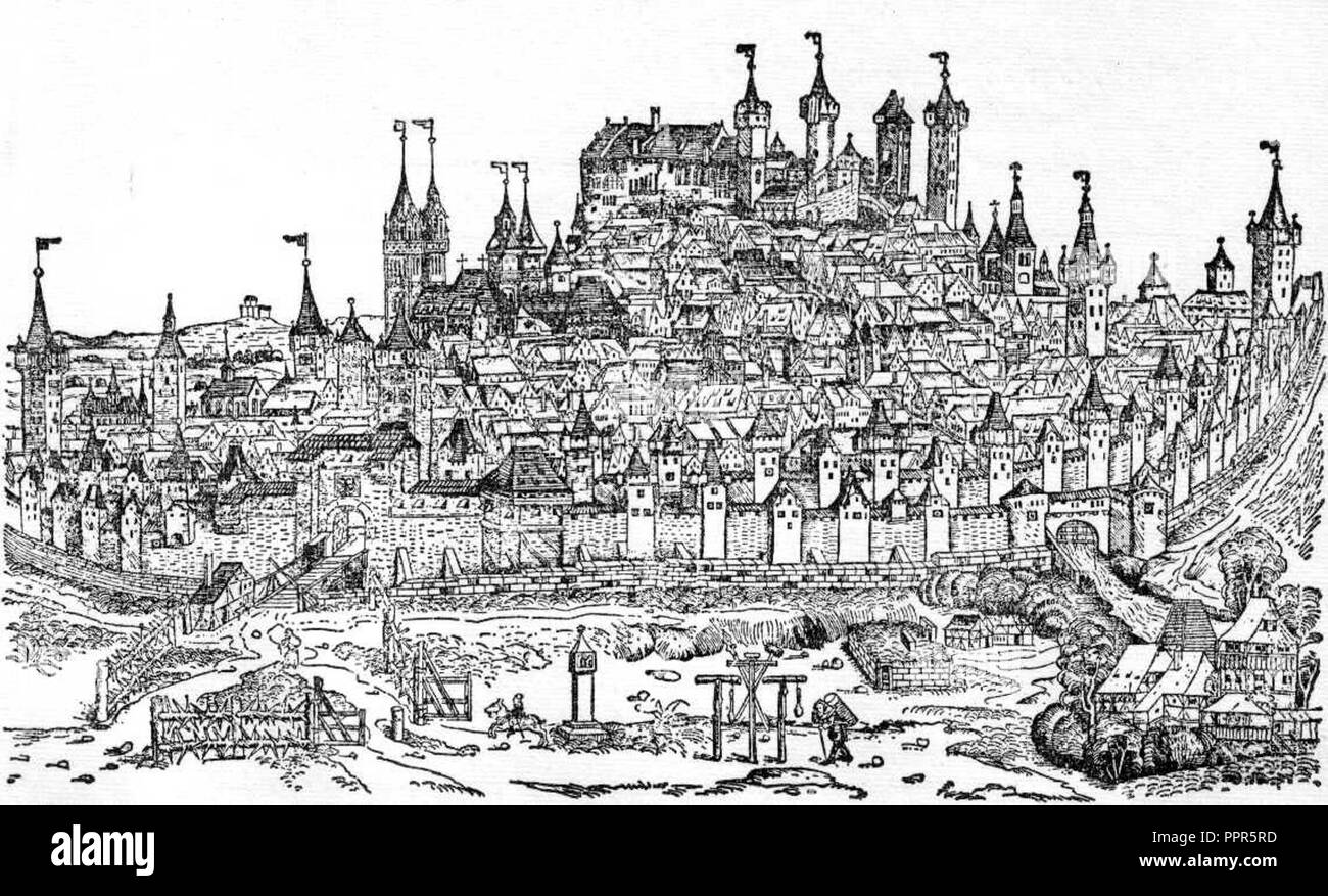 Schedel 1493 Black and White Stock Photos & Images - Alamy