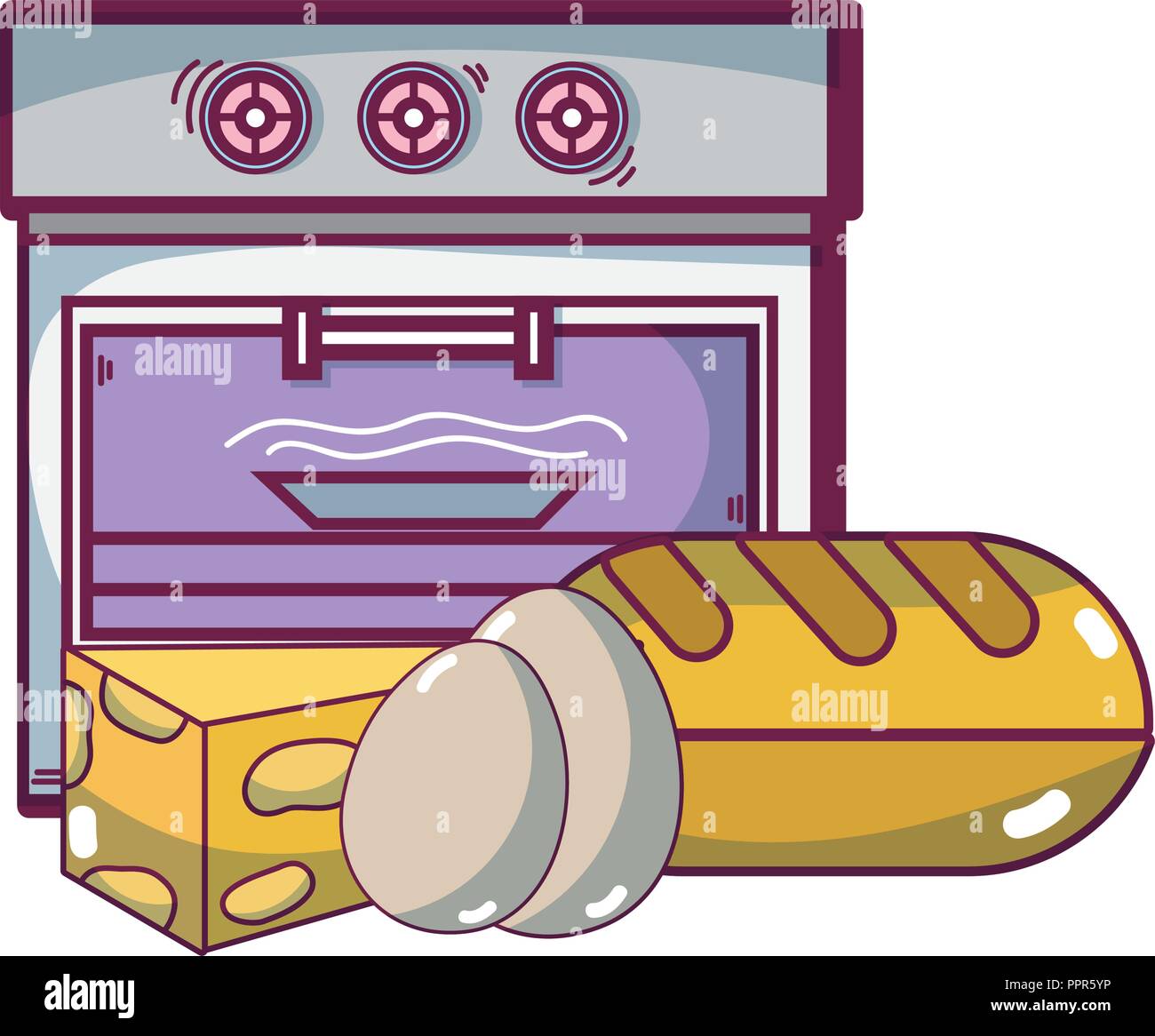 Cartoons food Stock Vector Images - Alamy