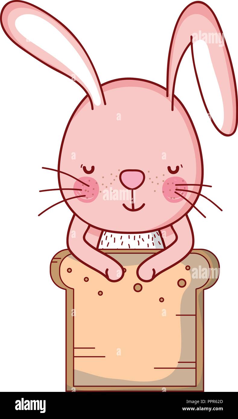 Rabbit for lunch Stock Vector Images - Alamy