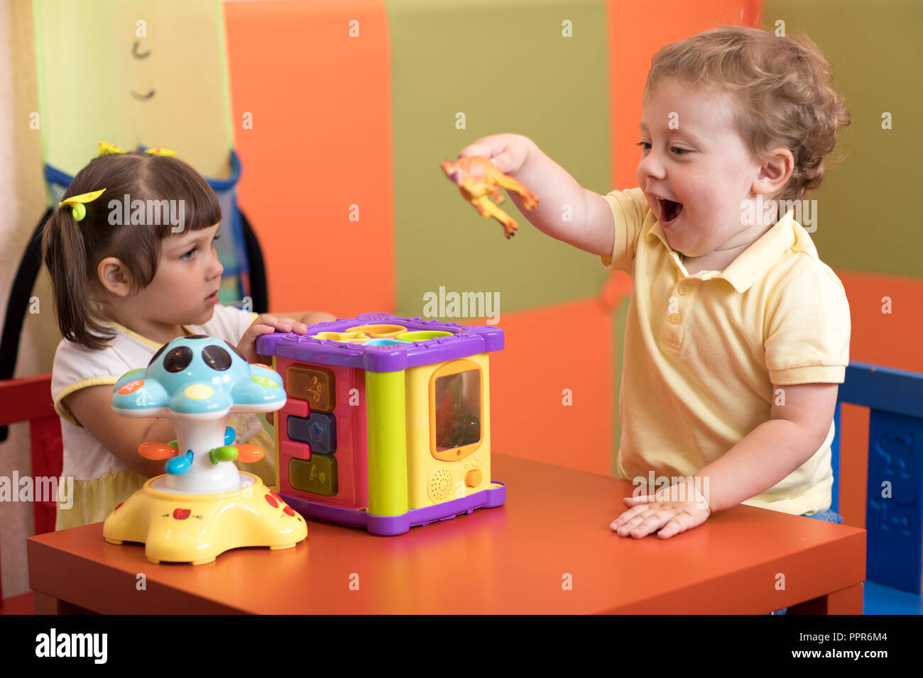 Children Play In Nursery Stock Photo Alamy children-play-in-nursery-stock-photo-alamy