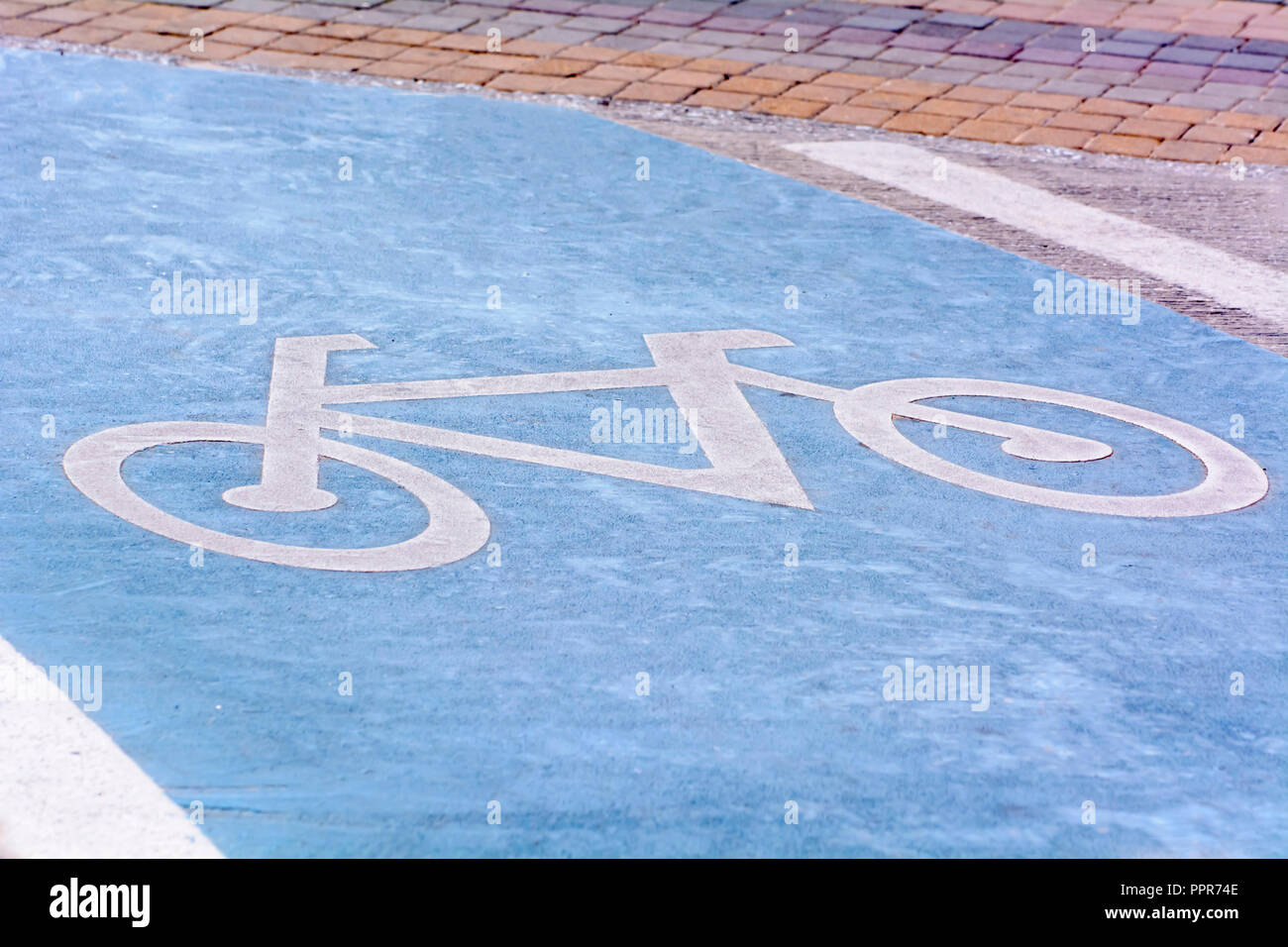 Road symbol signs on a nature background Stock Photo - Alamy