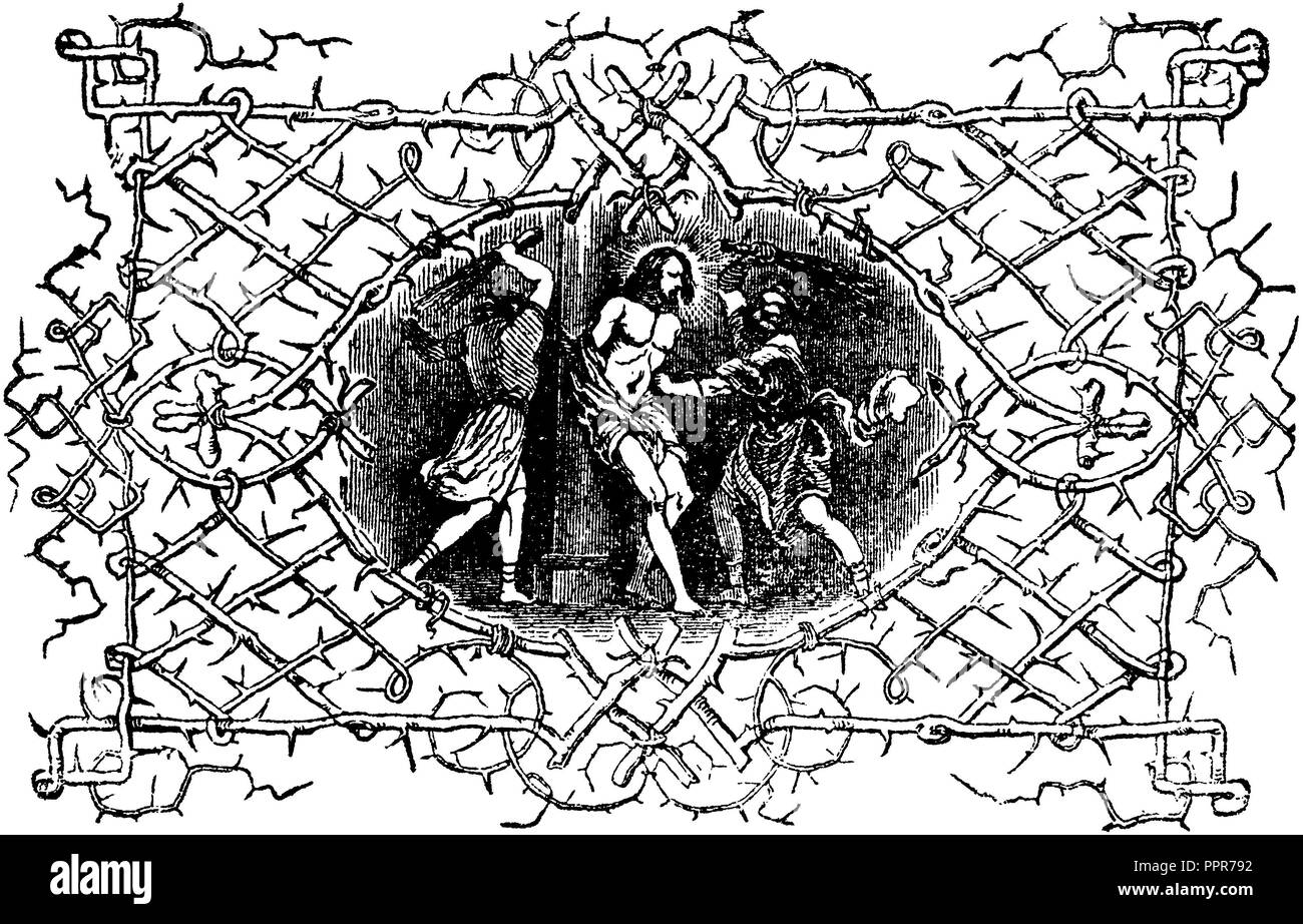 Christ scourged Black and White Stock Photos & Images - Alamy