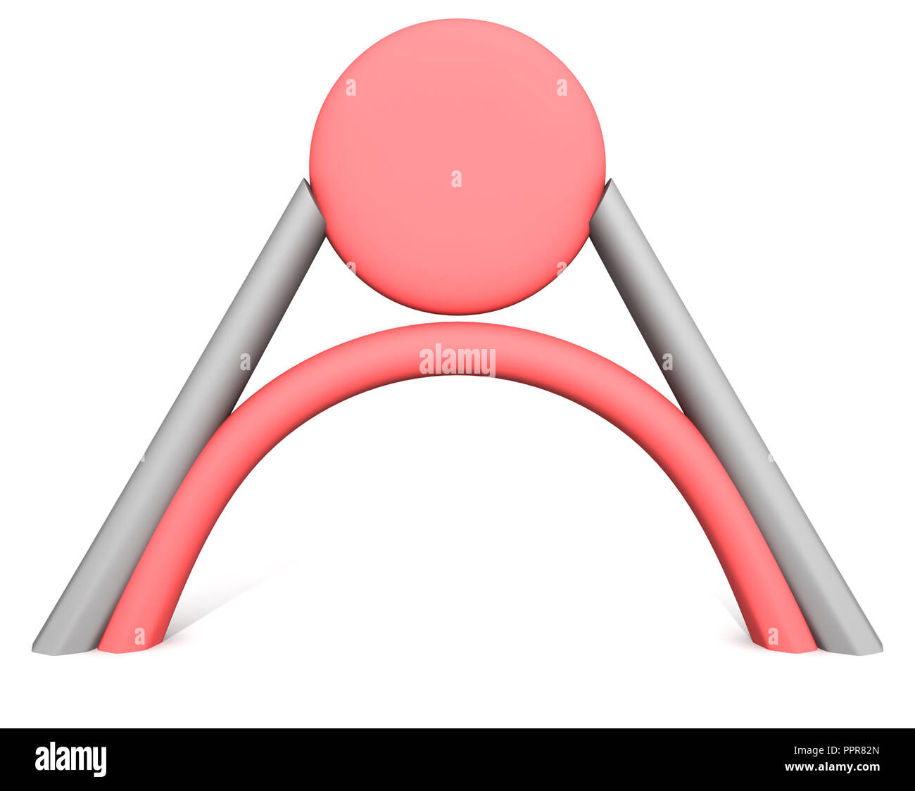 exhibition entry gate 3d illustration Stock Photo - Alamy