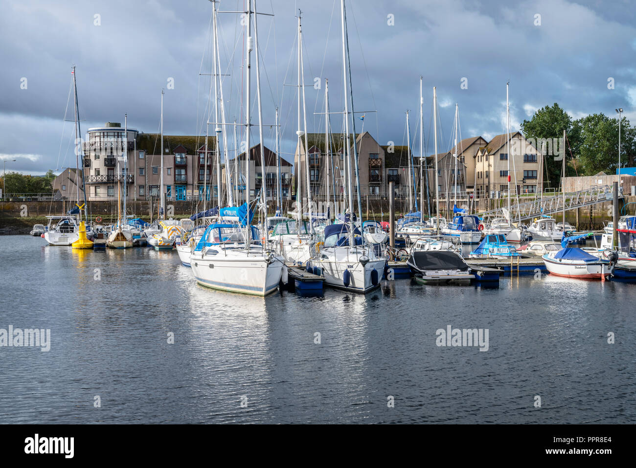 Nairn Harbour, Highlands, Scotland Stock Photo - Alamy