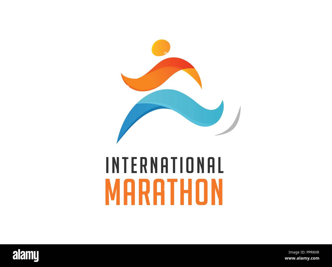 Run icon, symbol, marathon poster and logo Stock Vector Image & Art - Alamy
