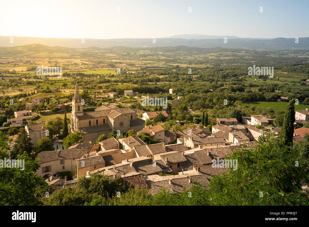 Aerial view of medieval town hi-res stock photography and images - Alamy
