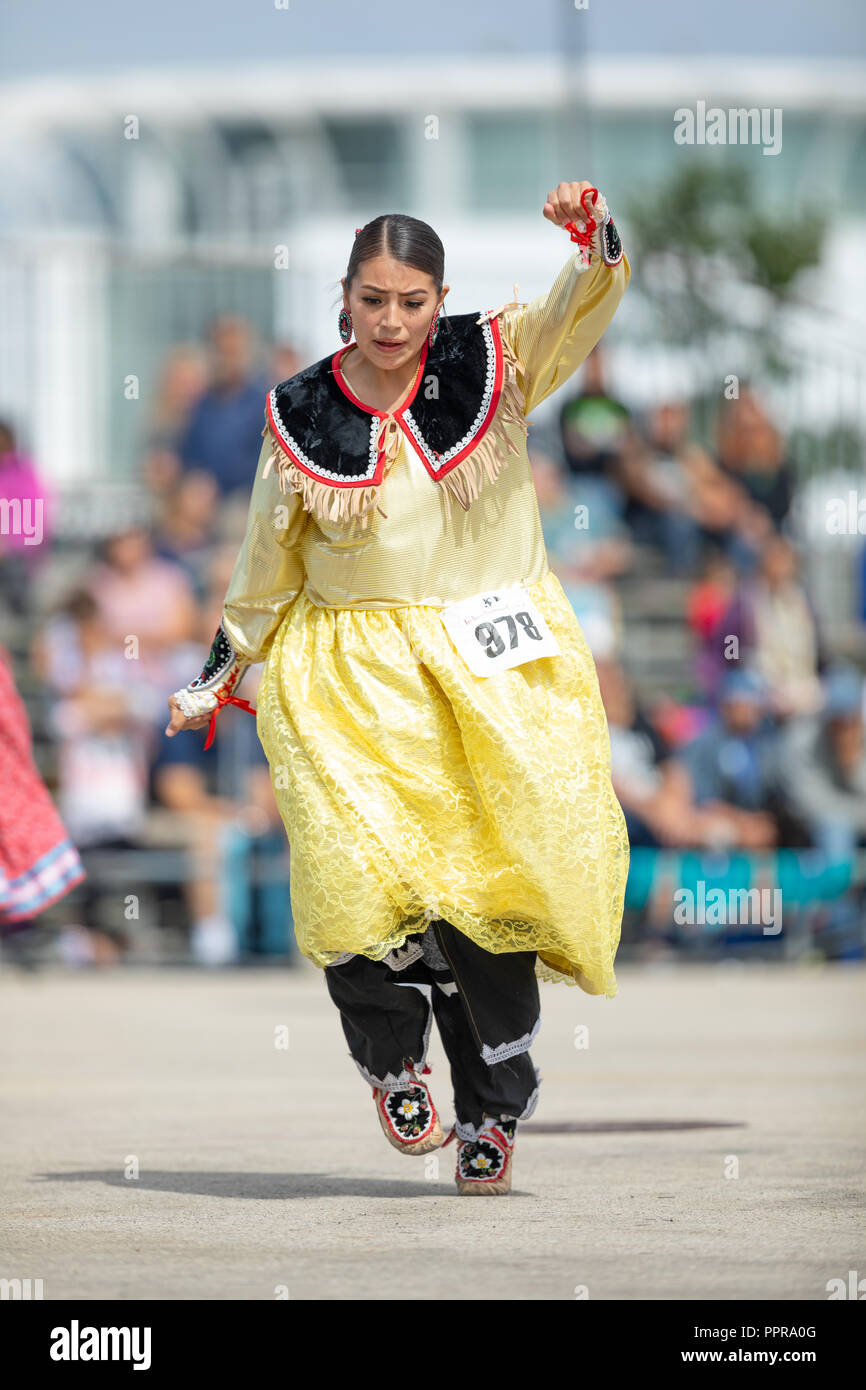 Milwaukee, Wisconsin, USA - September 8, 2018 The Indian Summer ...