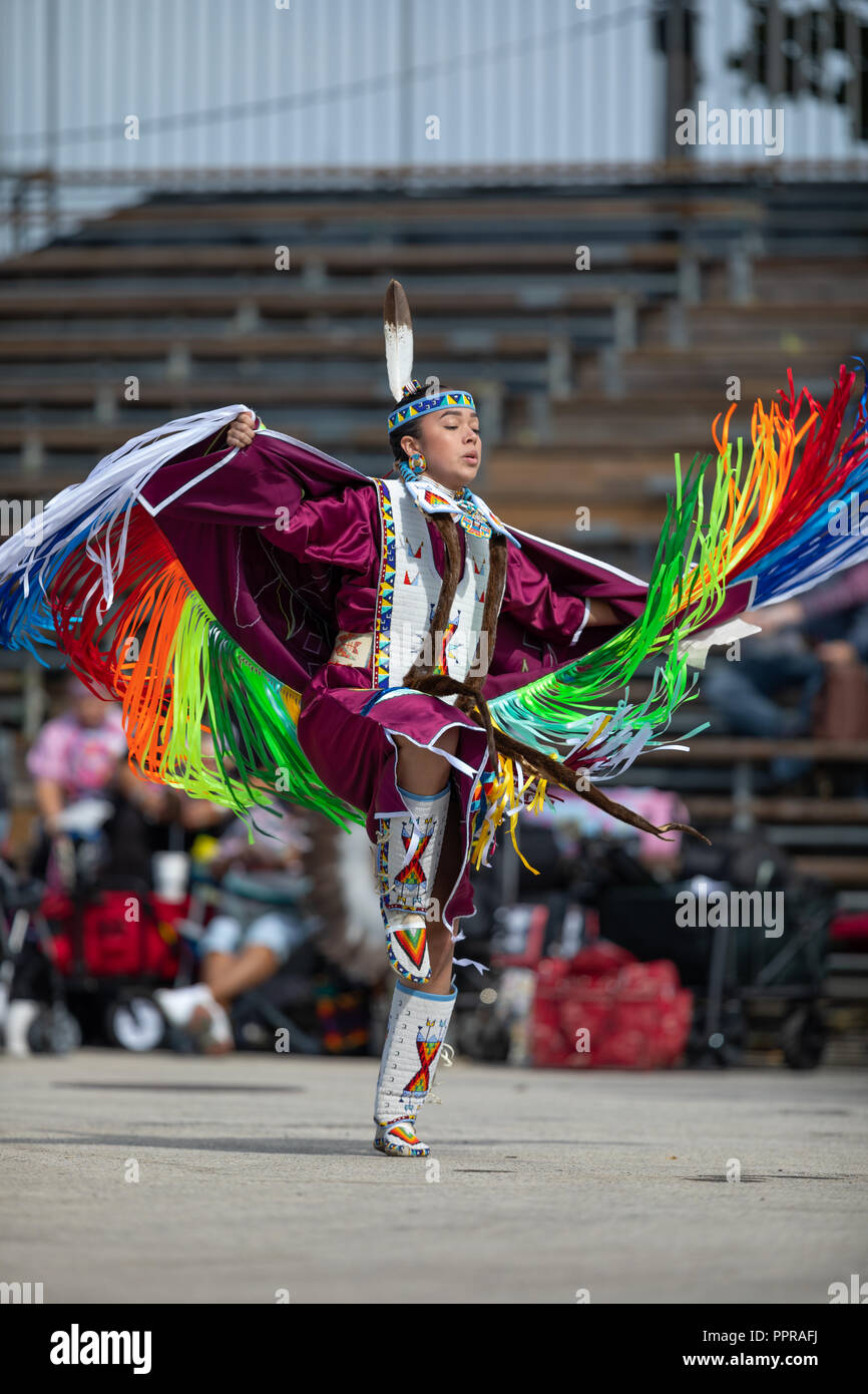 Milwaukee, Wisconsin, USA - September 8, 2018 The Indian Summer ...