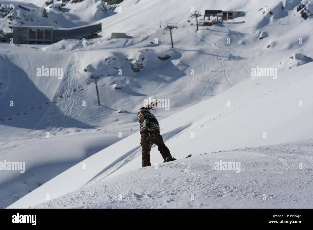 Ski - snow park Stock Photo - Alamy