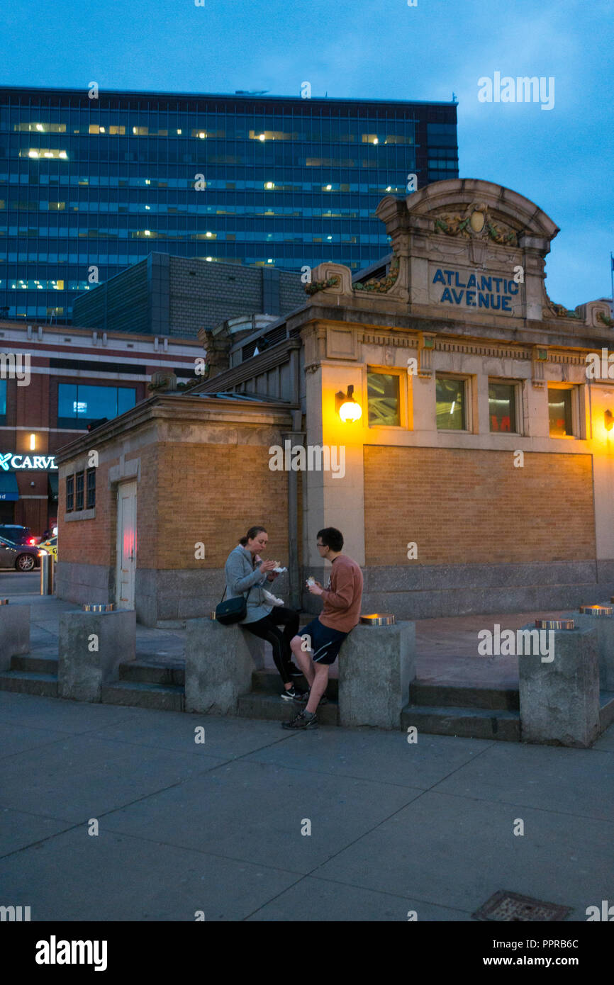 Atlantic avenue subway terminal Brooklyn NYC Stock Photo - Alamy