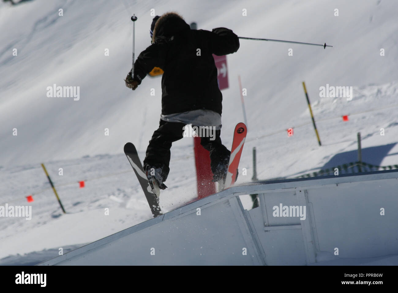 Ski - snow park Stock Photo - Alamy