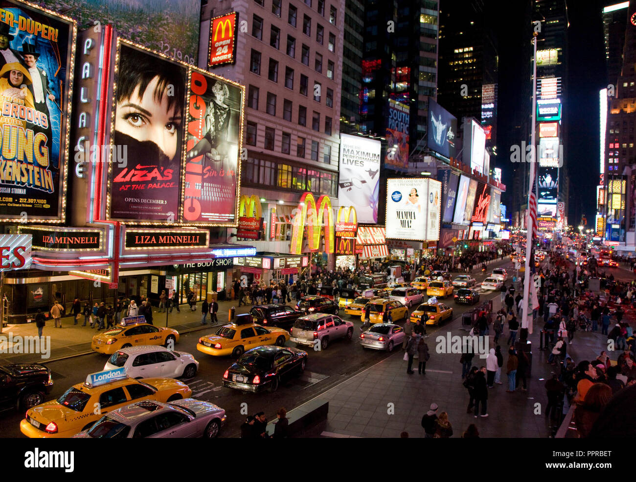 New York city streets , Broadway Stock Photo - Alamy