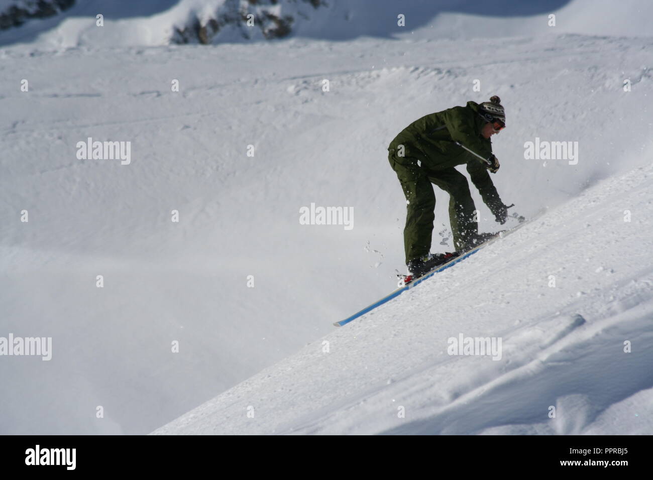 Ski - snow park Stock Photo - Alamy