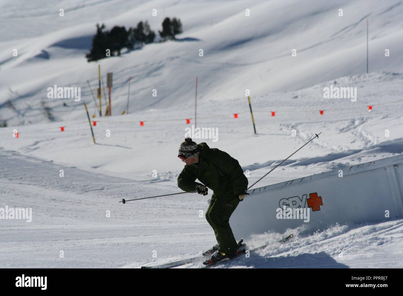 Ski - snow park Stock Photo - Alamy