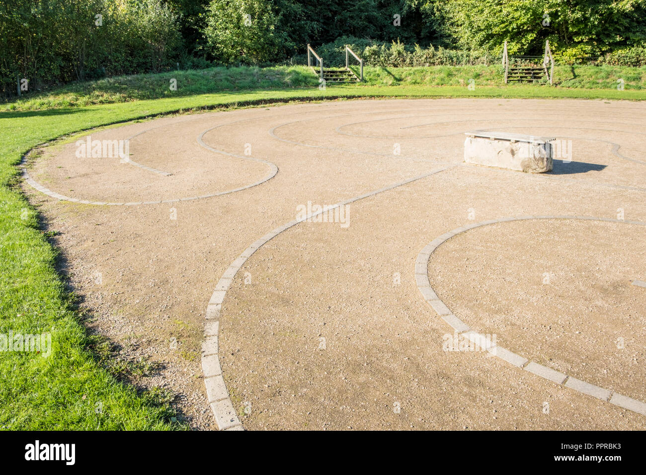 Labyrinth, Rushcliffe Country Park, Ruddington, Nottinghamshire ...