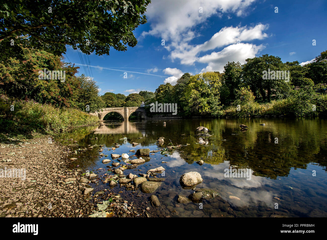 Ringley old bridge hi-res stock photography and images - Alamy