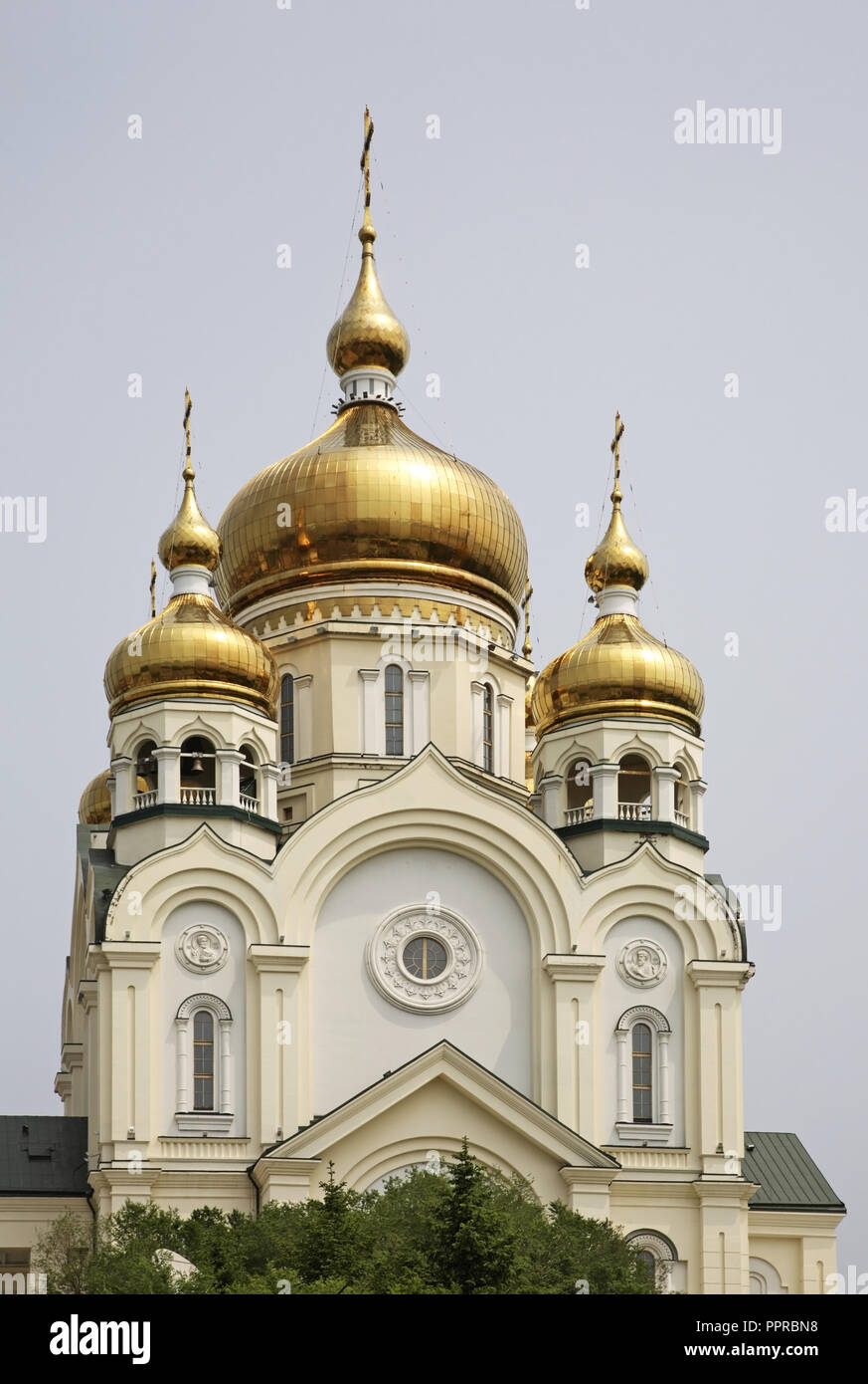 Russia khabarovsk cathedral hi-res stock photography and images - Alamy