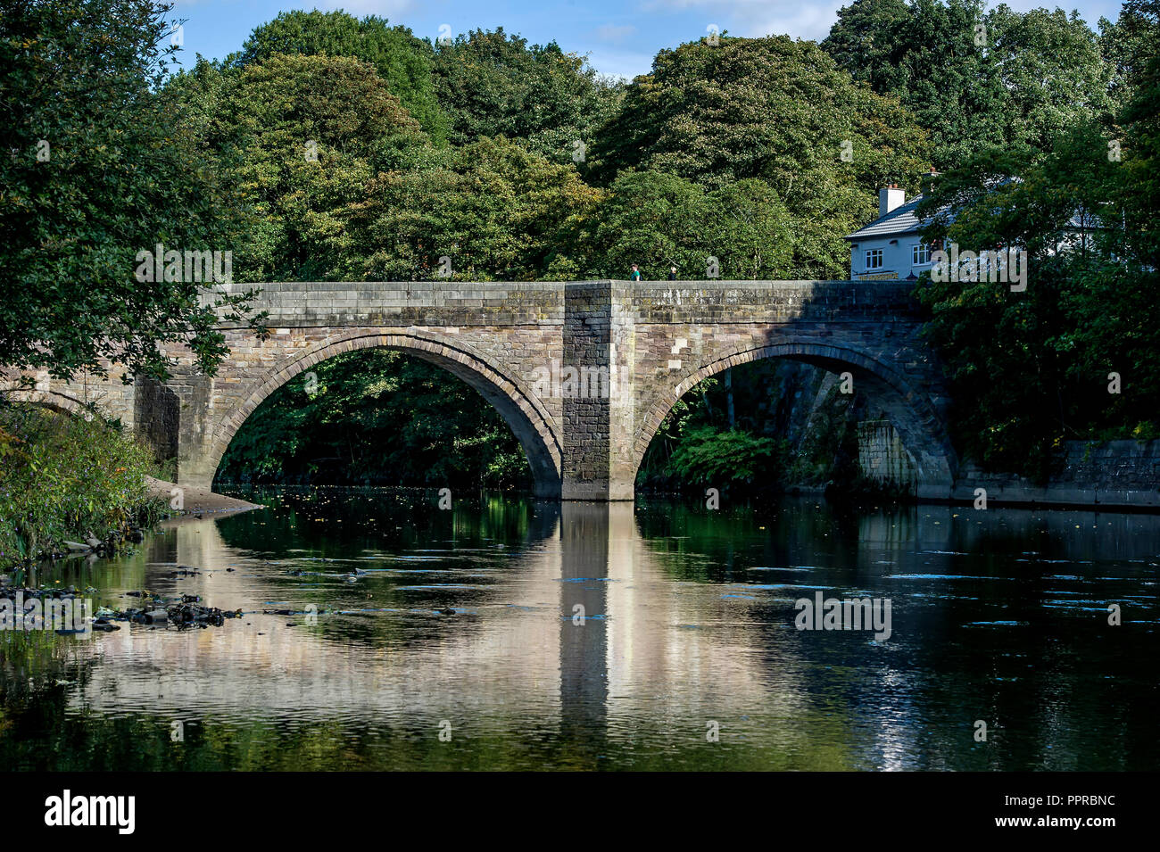 Ringley old bridge hi-res stock photography and images - Alamy