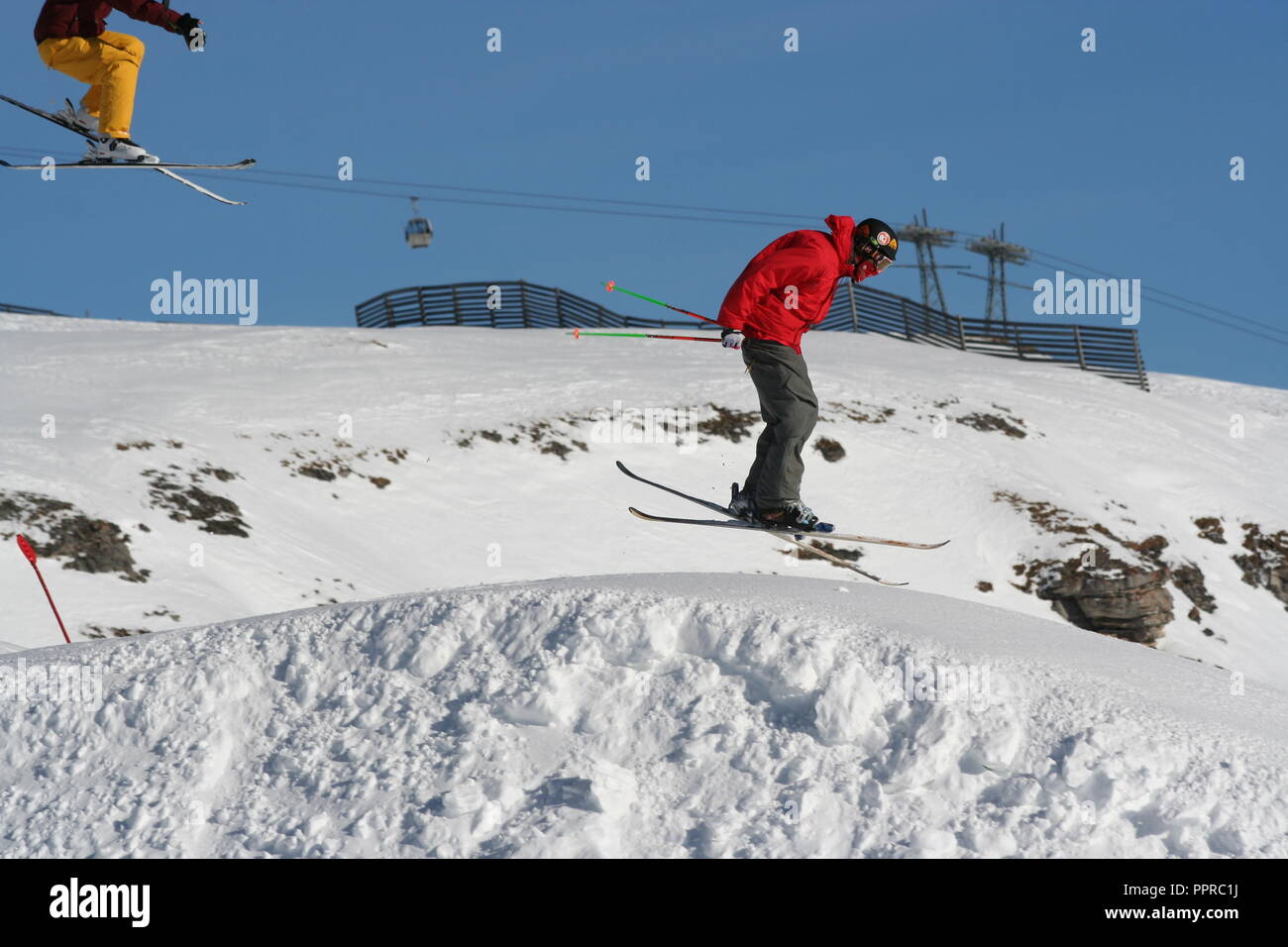 Ski - snow park Stock Photo - Alamy